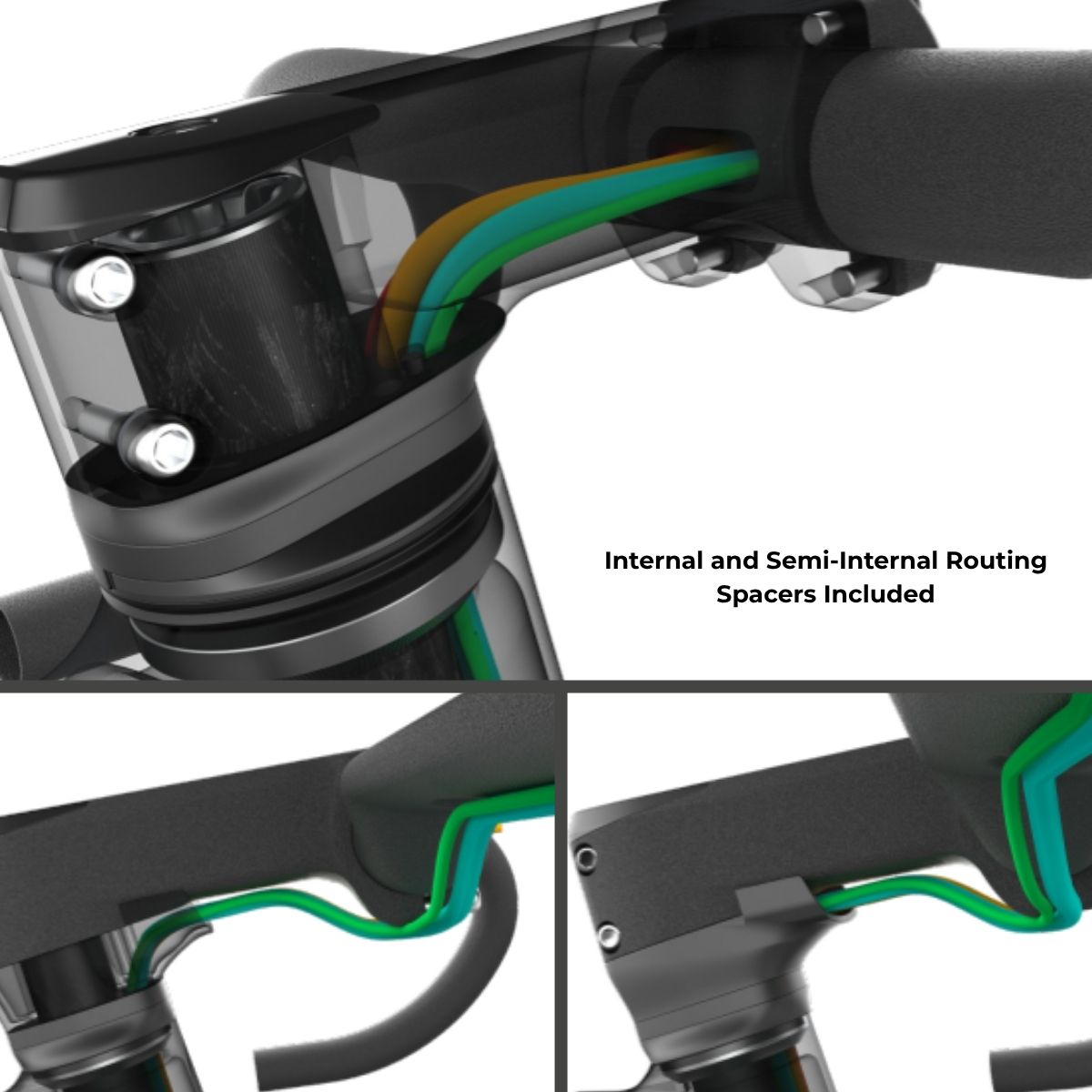 FSA - NS SMR II INTERNAL/EXTERNAL ROUTING 31.8 CLAMP STEM – Rouleur Cycles