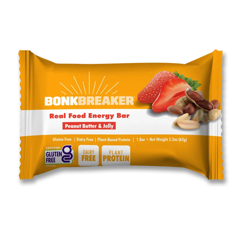 Bonk Breaker Peanut Butter & Jelly Energy Bar - Single – Rouleur Cycles